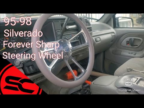95-98 Chevy C/K Silverado Forever Sharp Steering Wheel Install