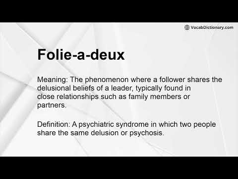 Folie-a-deux Meaning