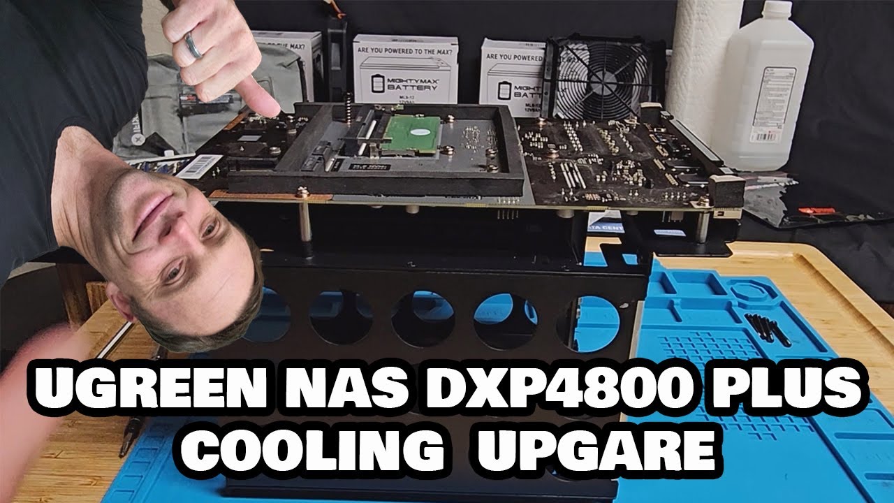 UGREEN NAS DXP4800 PLUS COOLING  UPGARE Copy