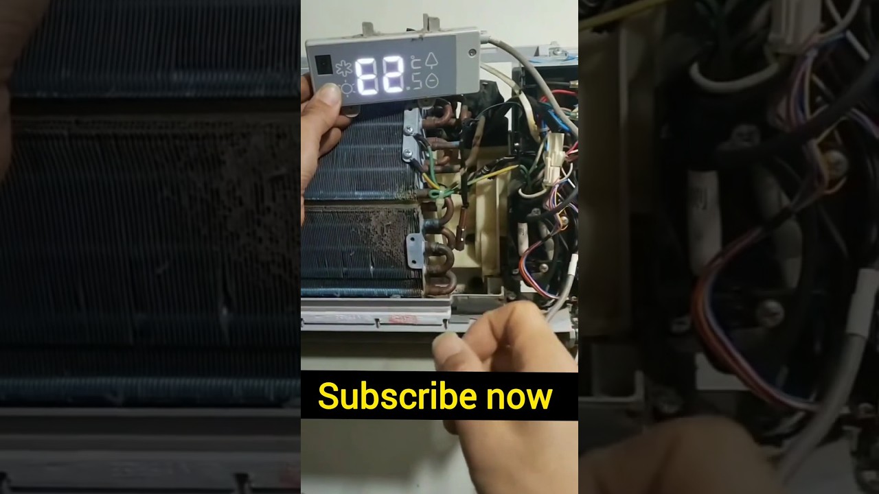 how to inverter AC E2 error code #airconditioner