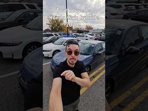 Nouvelle Honda Civic HYBRIDE 2025! WOW! La meilleure voiture hybride du marché maintenant?