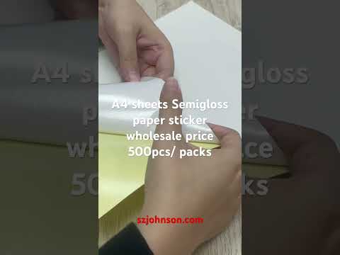 A4 sheets Sticker paper wholesale