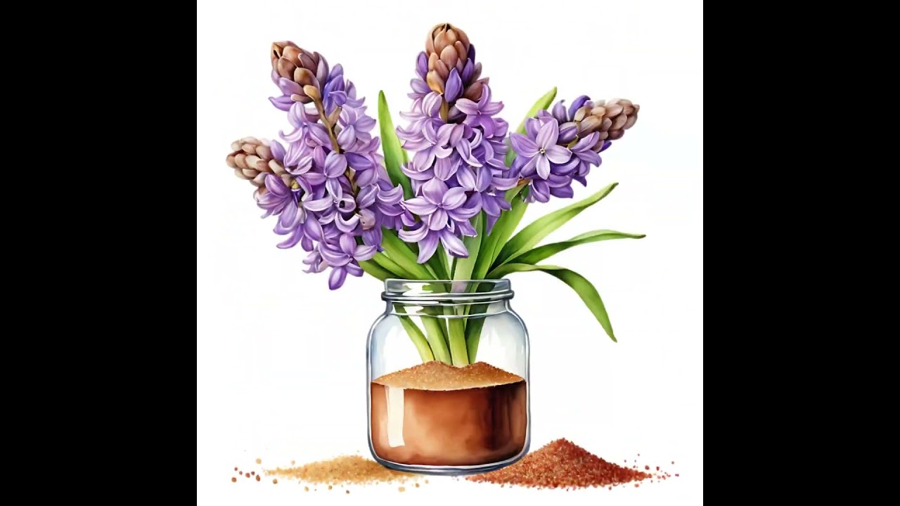 Flowers in Vase Clipart Bundle: Watercolor Floral PNG Images (Digital Download)