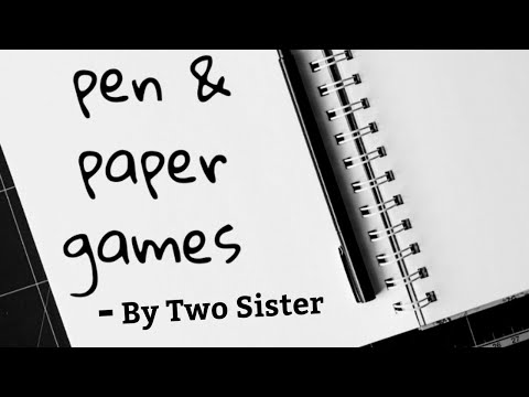 Two Sisters : Pen and Paper game | Say five things | fun game to time pass