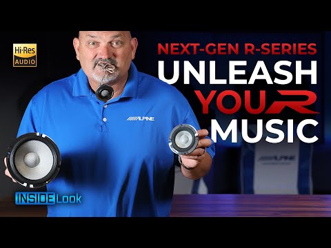 Unleash your car audio system with the new Alpine R-Series Speakers