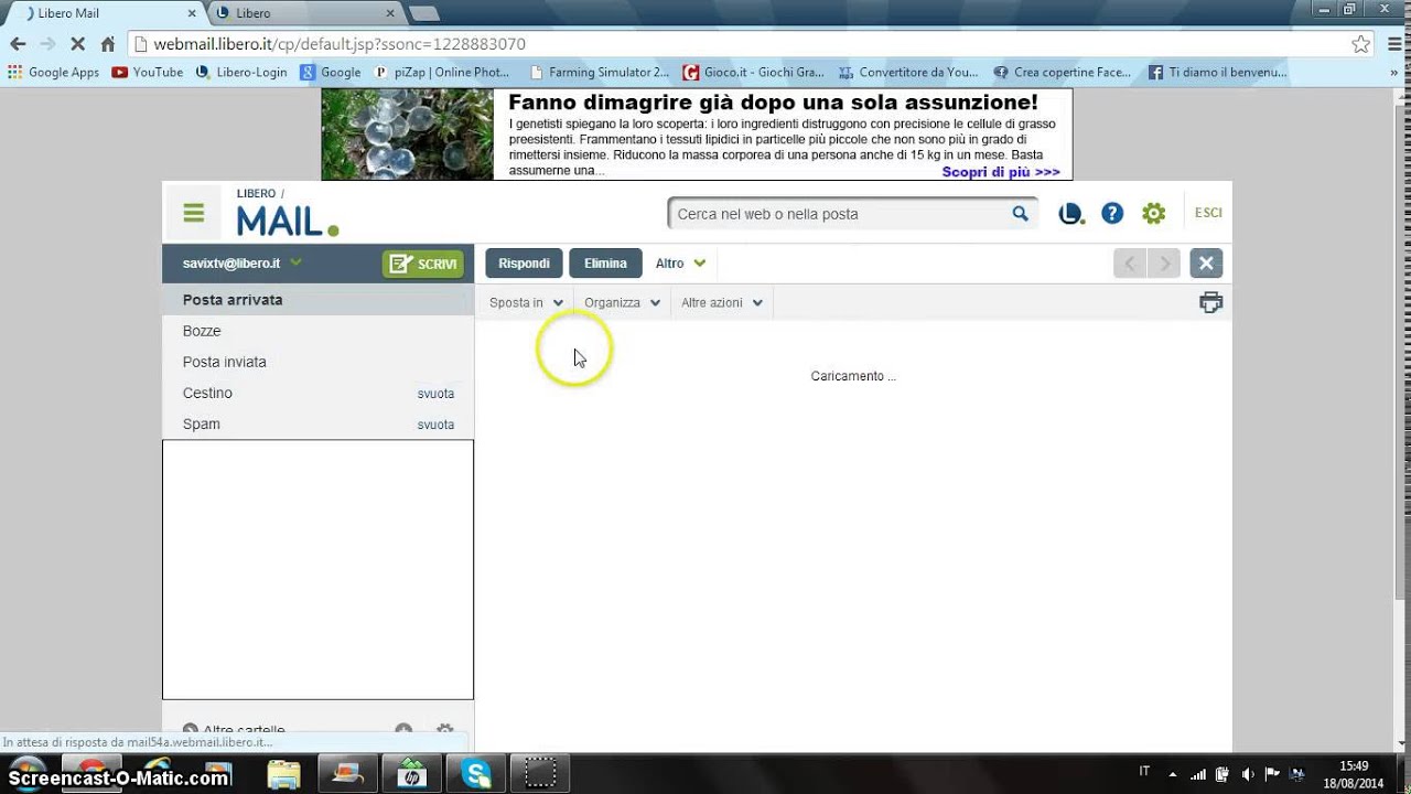 Come creare una casella di posta elettronica su libero mail