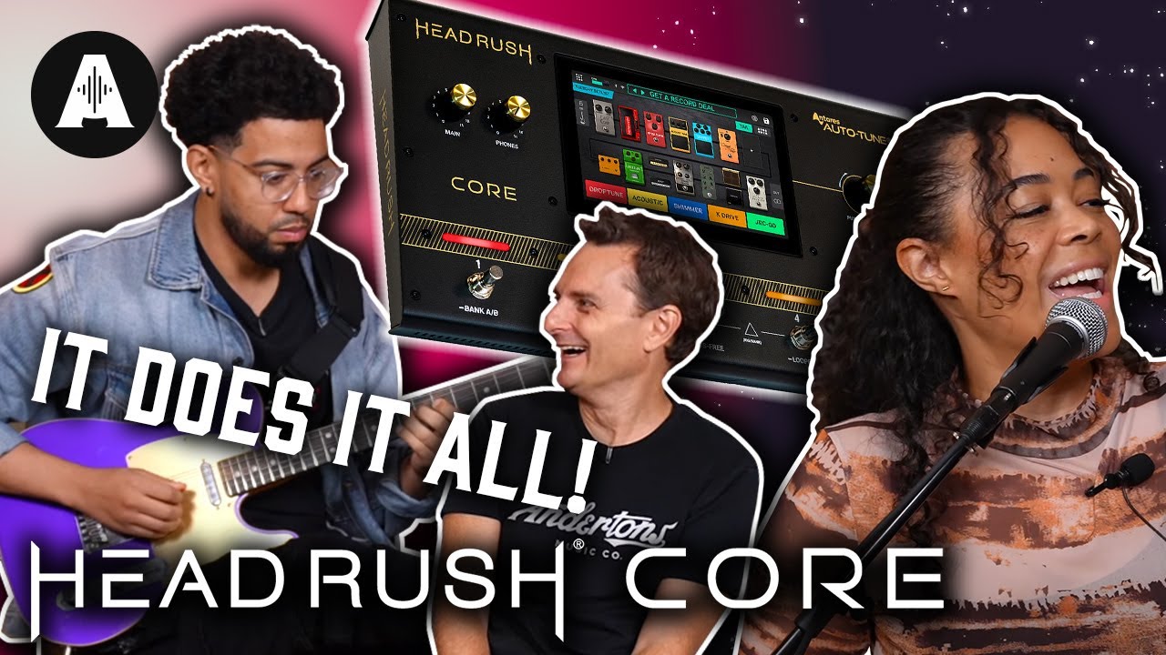 HeadRush Core Guitar FX Amp Modeler and Vocal Processor - Andertons Music Co.