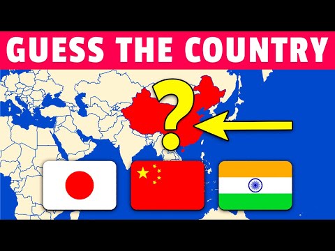 Guess The Country on The Map π | Geography Quiz π