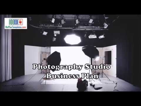 Photography studio business plan - template with example sample