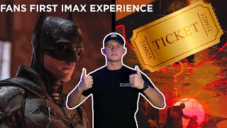 The Batman Fans First Premiere IMAX Tickets Secured!!