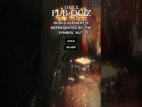Which element is represented by the symbol 'Au'?
