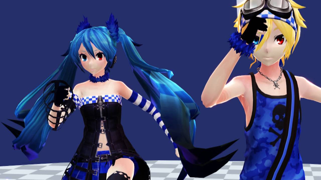[MMD] Scream [Len - Miku]