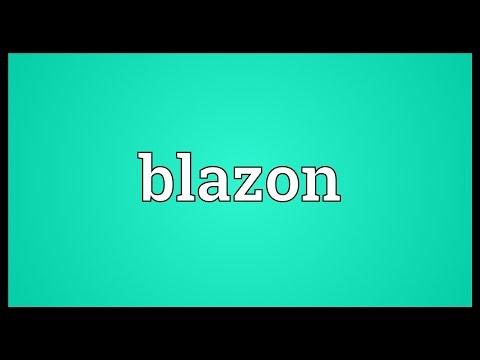 Blazon Meaning