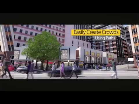 Anima 1.7 | Smart Crowd Simulation Software for 3ds Max & Cinema 4D - AXYZ Design Demo Reel