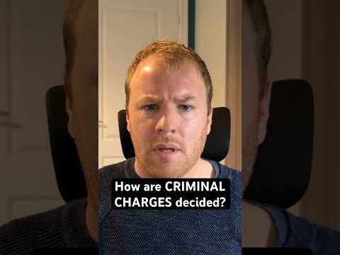 How are CRIMINAL CHARGES decided? #crime