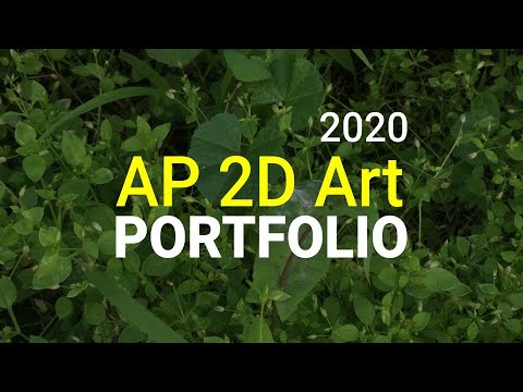 my AP Art Portfolio (SCORE 4) + some tips | 2020 AP 2D Art Exam