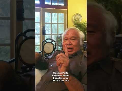 Reformasi Polisi - Urgent! Ubah PP no 2 tahun 2003 #horasinang #solemanponto