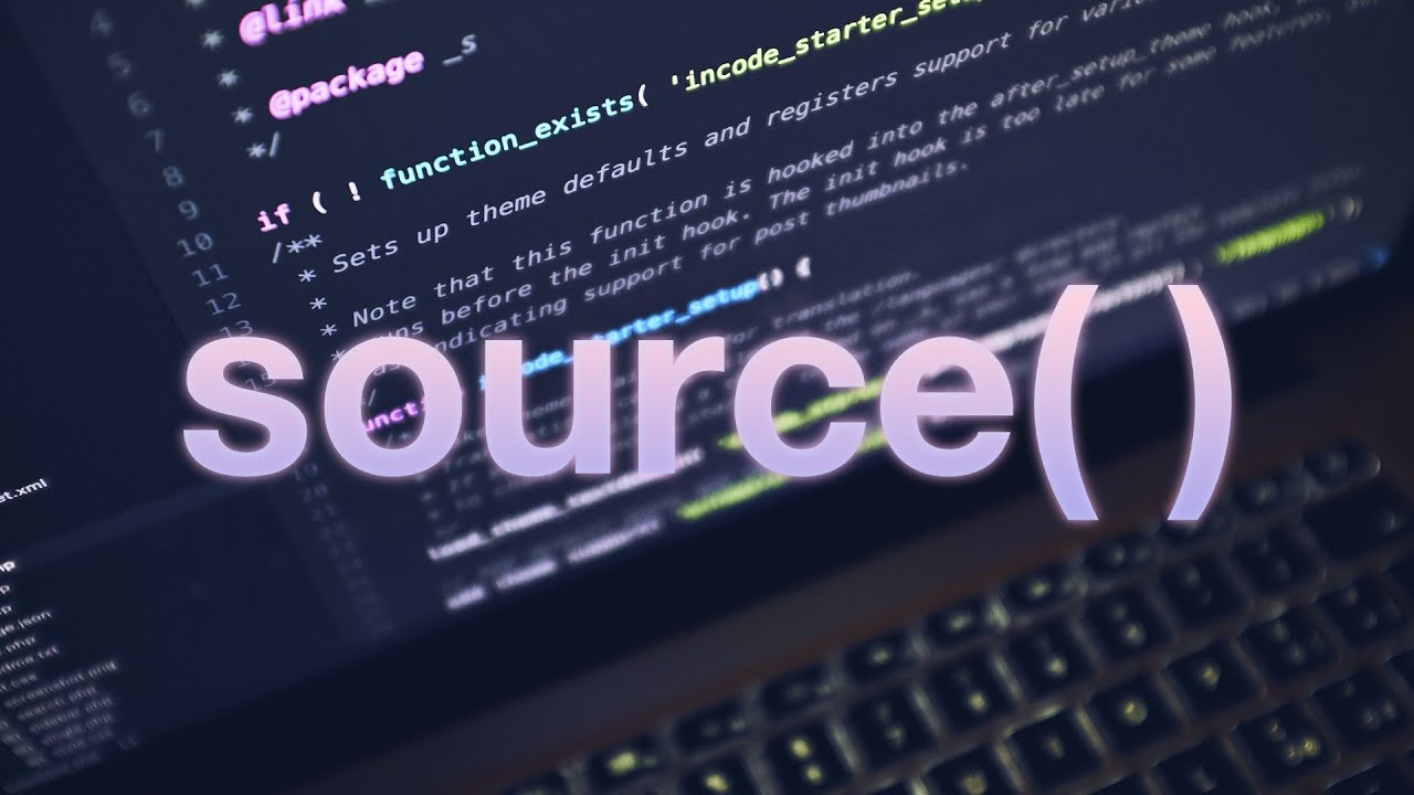 R Quick Tips: Start Your Projects REALLY Fast! (Source Command)