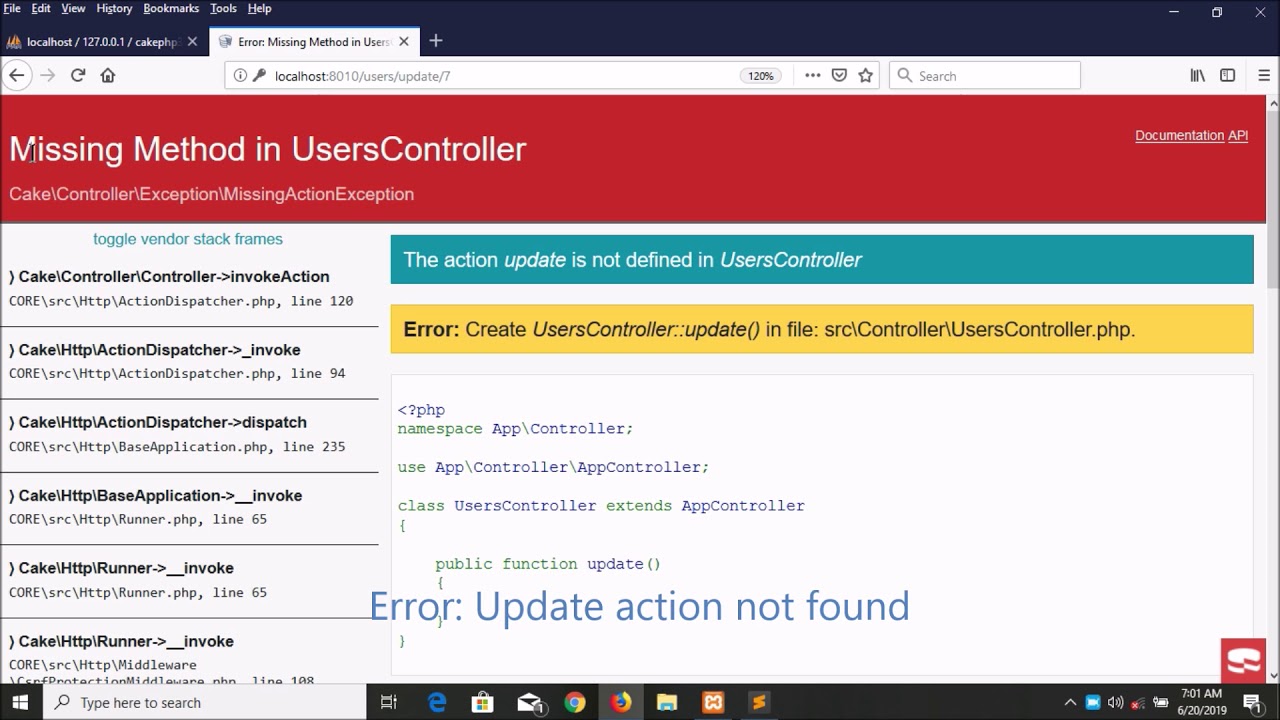 Cakephp3.x Update Data Part-13 | How To Update Data Into Database?