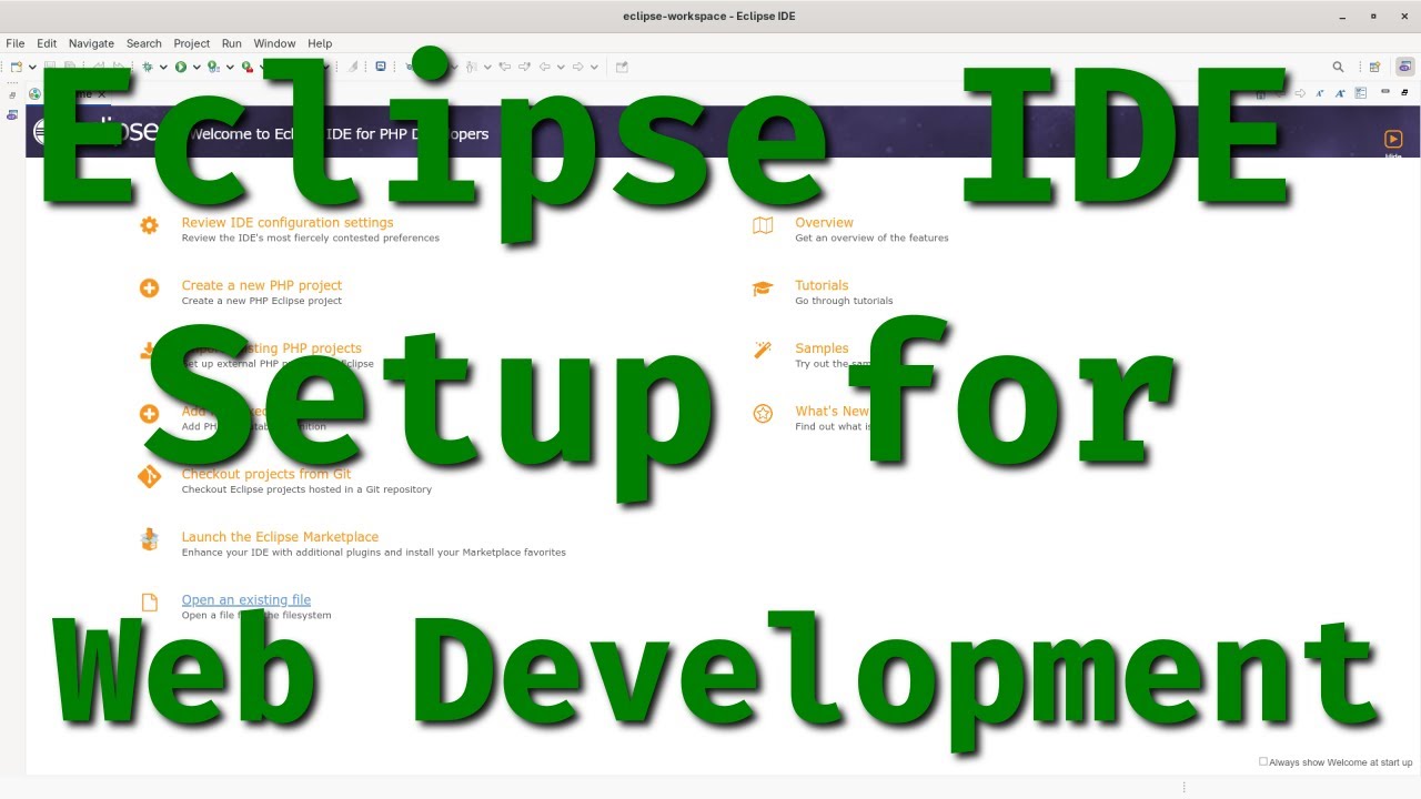 Master Eclipse IDE for Web Development: PHP, JavaScript, Python, and More!