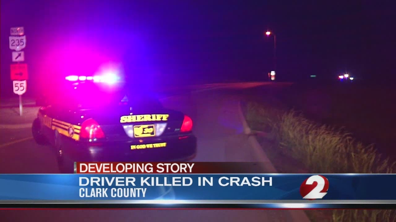 Clark County Crash kills 1