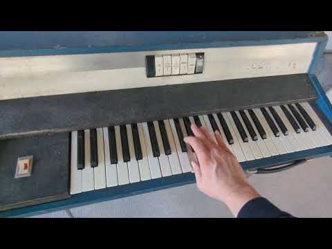 1967 RMI Rock-Si-Chord 100A Vintage Electric Piano 1st one | Reverb