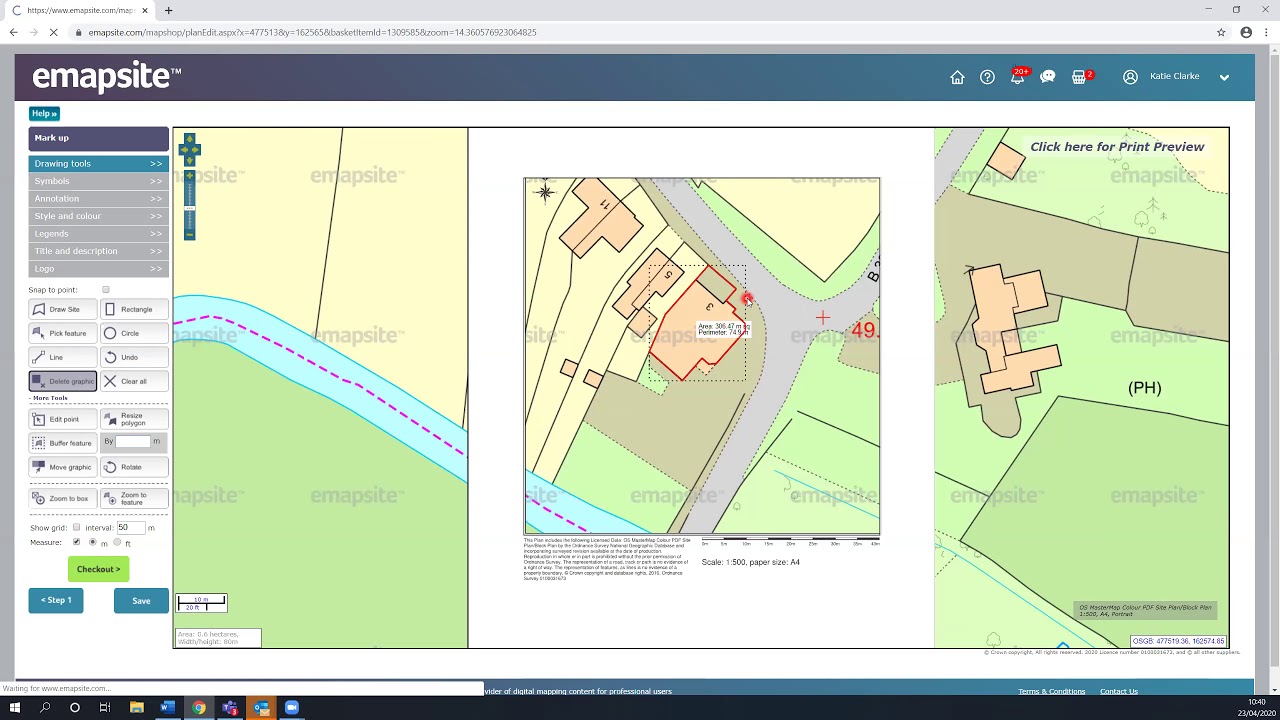 How to create a PDF plan