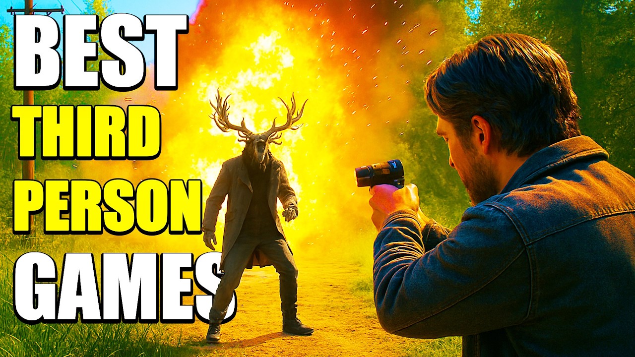 15 Best Third Person Games You NEED To Play On PC & PS5!