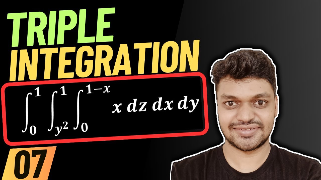 Triple Integral Example 7 Engineering Mathematics | Multiple Integration | Saarang Maths