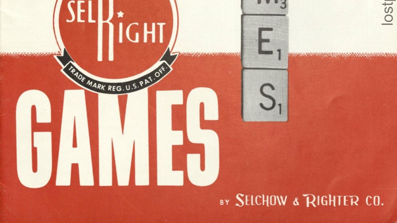 selchow and righter 1959 catalogue