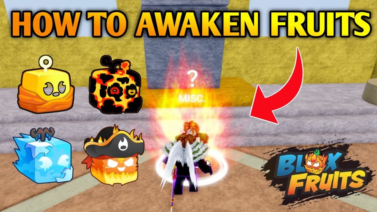 How To Awaken Fruit In Blox Fruits | Fruit Awaken Complete Guide