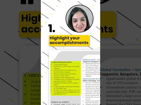How to make your resume stand out? | Resume Tips for freshers & working professionals
