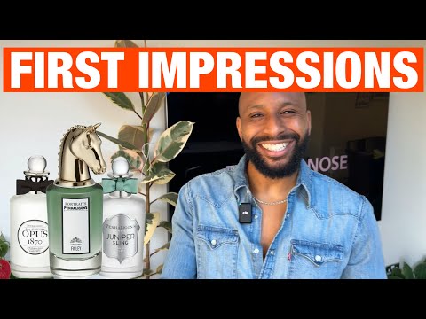 PENHALIGONS FIRST IMPRESSION (FORTUITOUS FINLEY, OPUS 1870 & JUNIPER SLING)