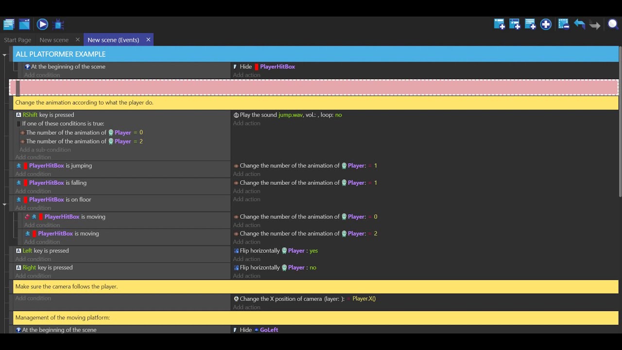 GDevelop - Spawn Enemy at point in GDevelop 5