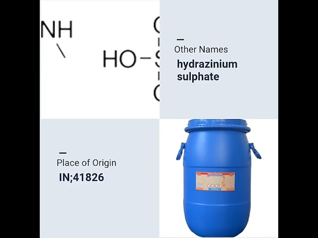 Chemical Products - HYDRAZINE SULPHATE 98% hydrazinium sulphate ...