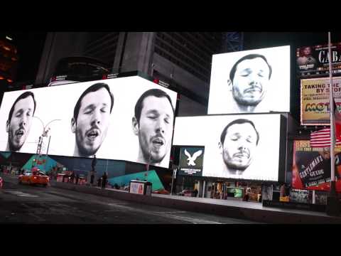 «The Midnight Moment», tres minutos de arte en Times Square – Historias ...