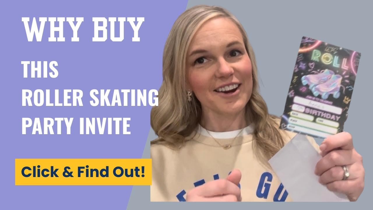 WHY I love these roller skate invites