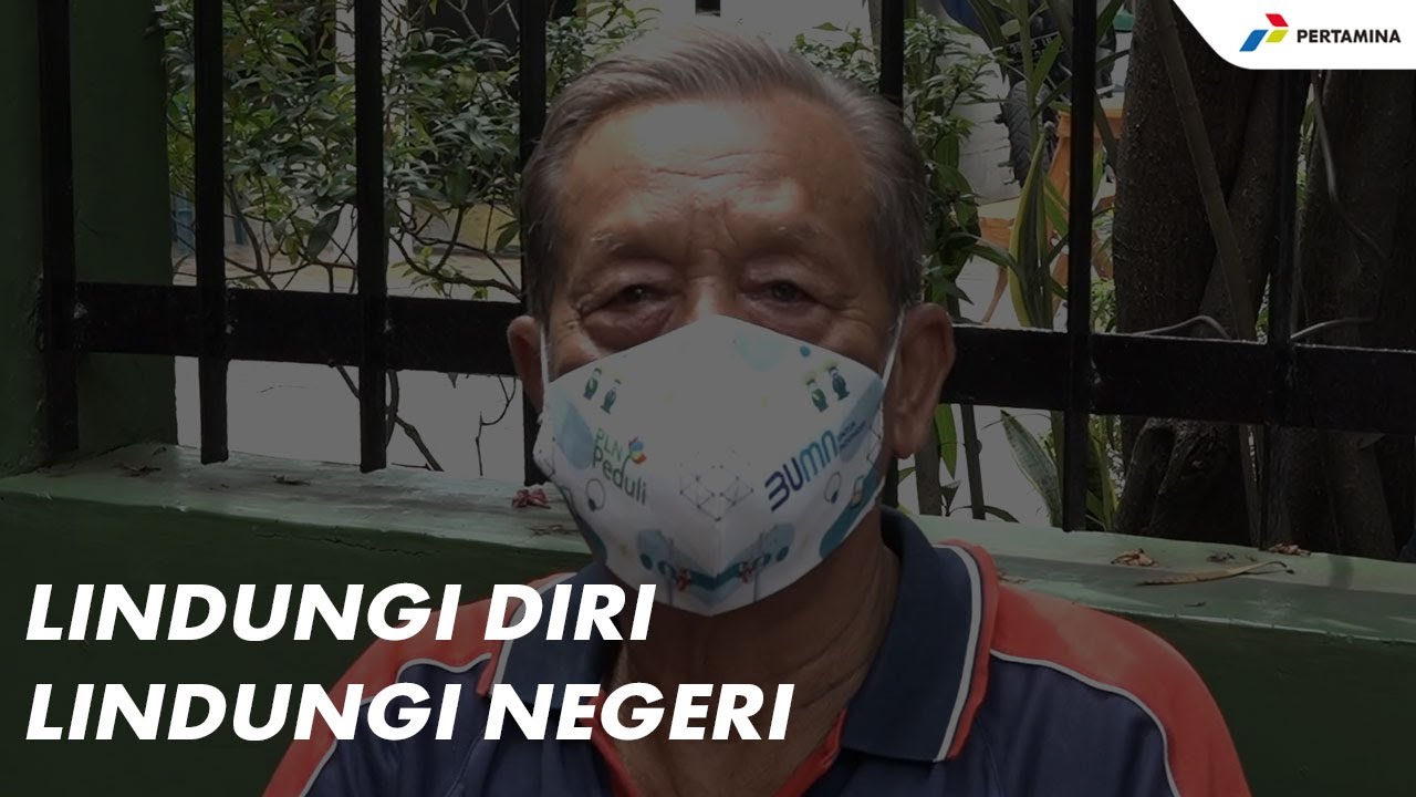 Pertamina Bagikan Ribuan Masker di Jakarta Utara