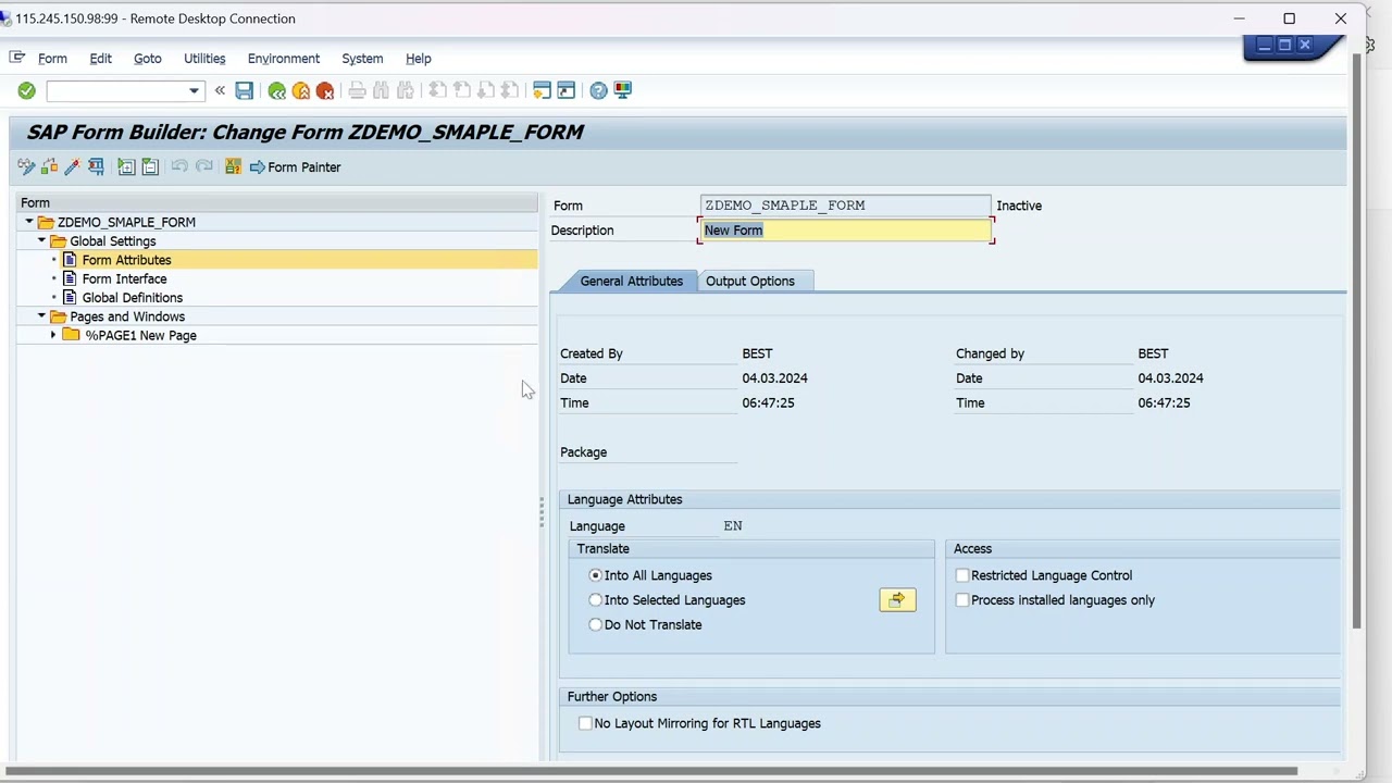 CL39. SMARTFORMS Print Layouts in SAP ABAP