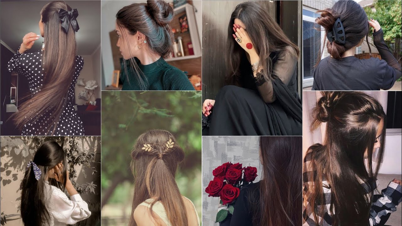 Hidden Face Hair Poses🔥|Stylish hidden face Dpz for Whatsapp💖 | hide face dps for Girl New