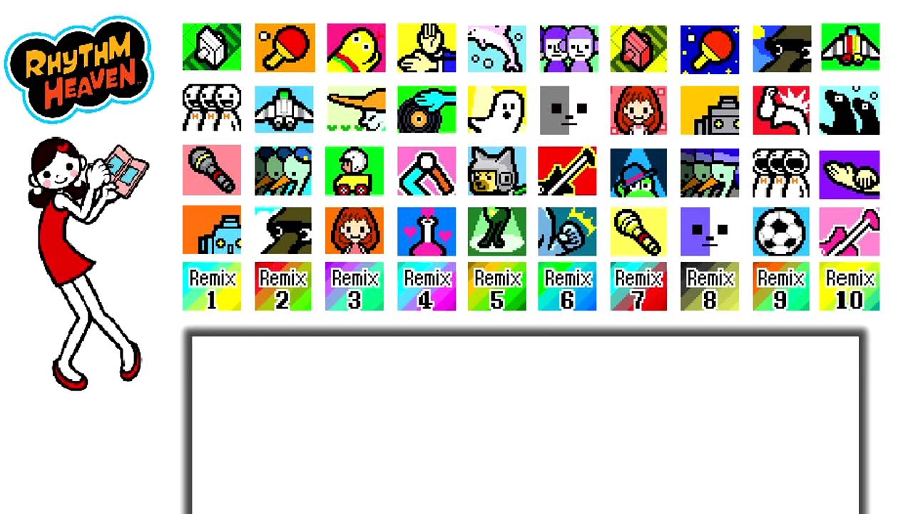 Rhythm Heaven - Challenge Selection Menu