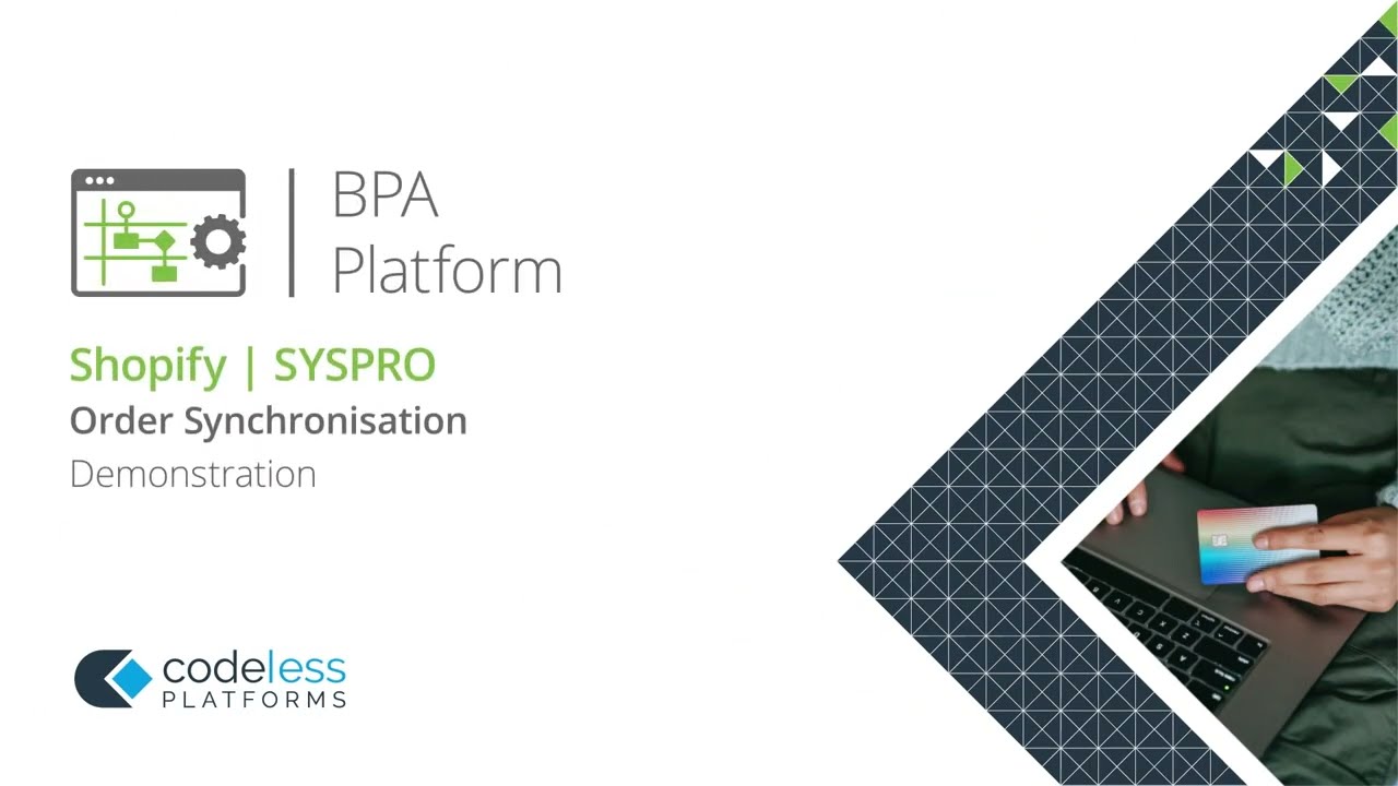 Shopify to SYSPRO Order Synchronisation Demonstration
