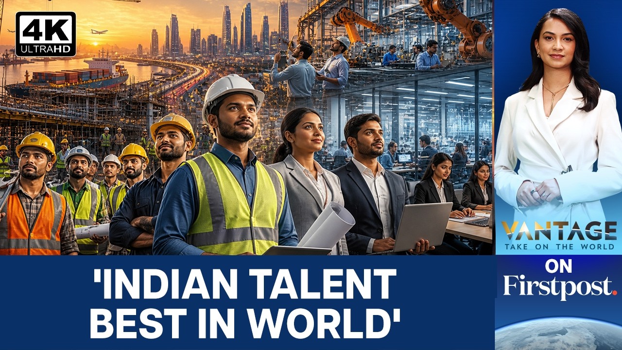 Burj Khalifa Builder Mohamed Alabbar Praises Indian Talent | Vantage on Firstpost | N18G