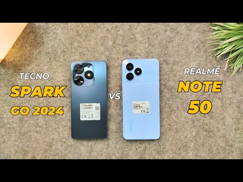Realme Note 50 vs Tecno Spark Go 2024 | Comparison & Speed Test | T606 vs T612 | 90Hz |