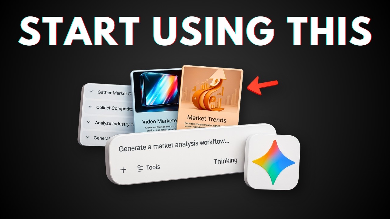 How to Build AI Workflows with Gemini NEW Gems to AUTOMATE Your Boring Work