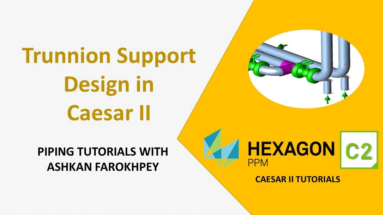 Trunnion Support Design in Caesar II