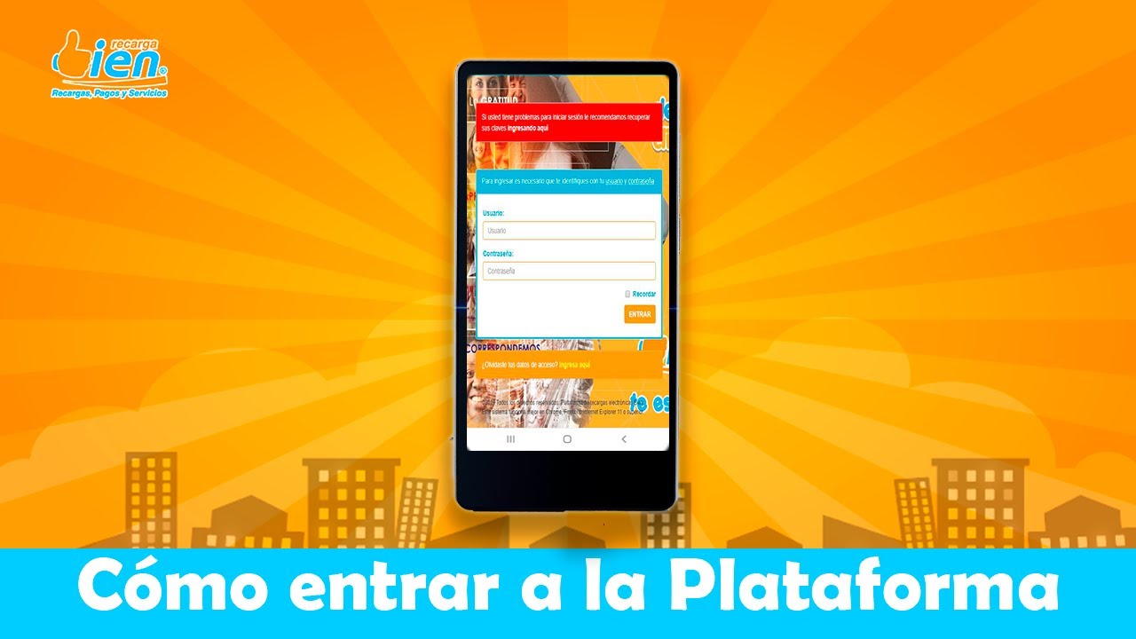 Como Entrar a la Plataforma