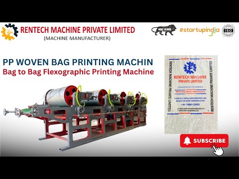 PP Woven Bag Printing Machine - Polypropylene Woven Bag Printing ...