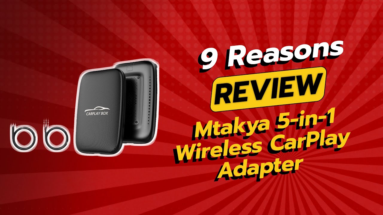Mtakya 5-in-1 Wireless CarPlay Adapter 🚗📺 | 9 Reasons NOT to Buy Before You Watch
