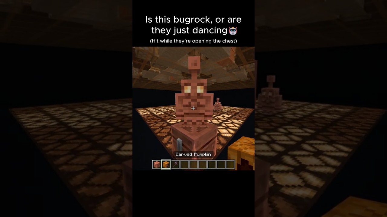 Real Copper Golem dancing